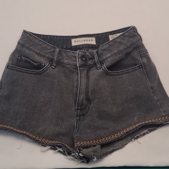 Bullhead | Shorts | Bullhead Denim Co High Rise Jean Shorts Black Cute ...